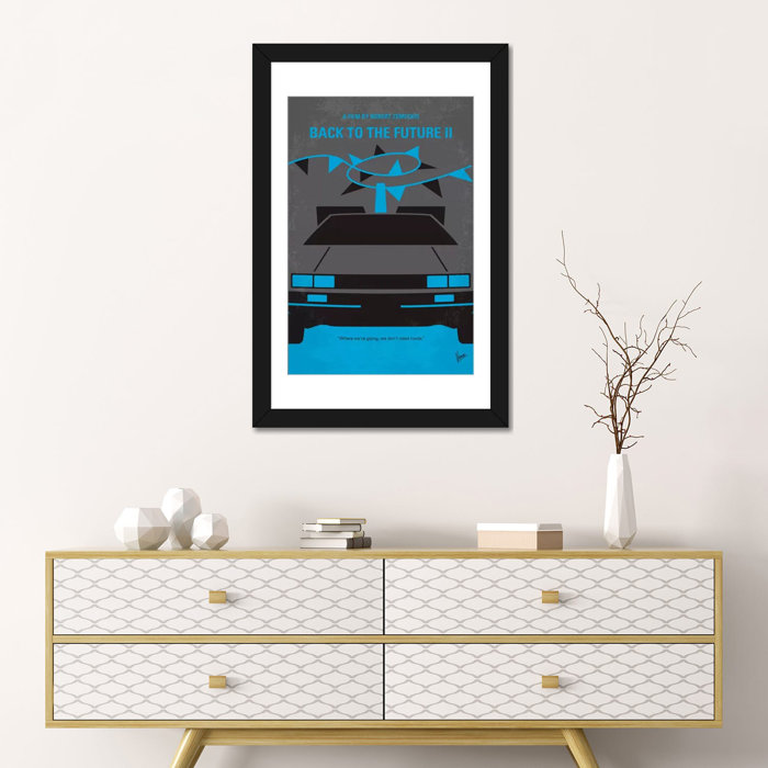 Bless international Back To The Future II Minimal Movie Poster by Chungkong - Wrapped Canvas ...